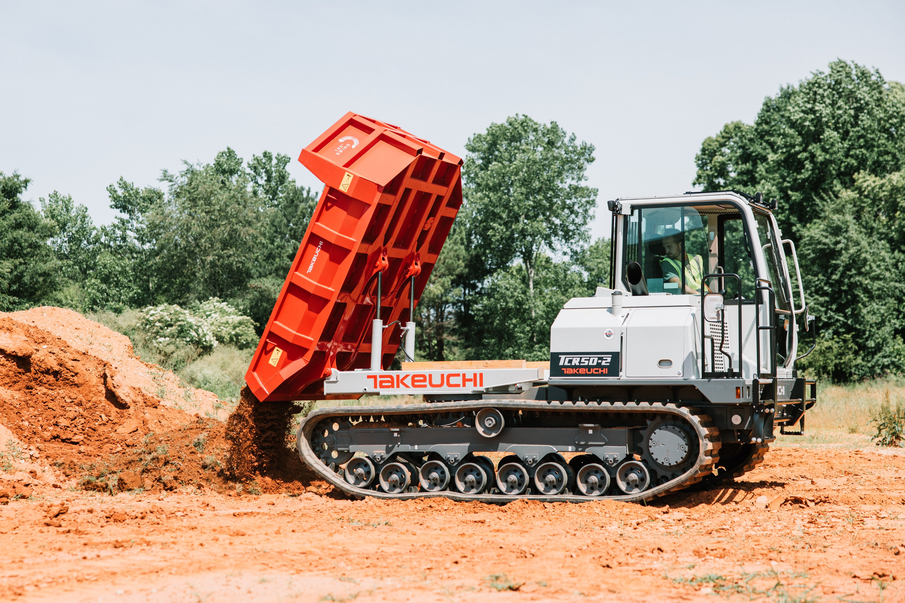 Introducing Takeuchi's TCR50-2 Crawler Dumper to North America